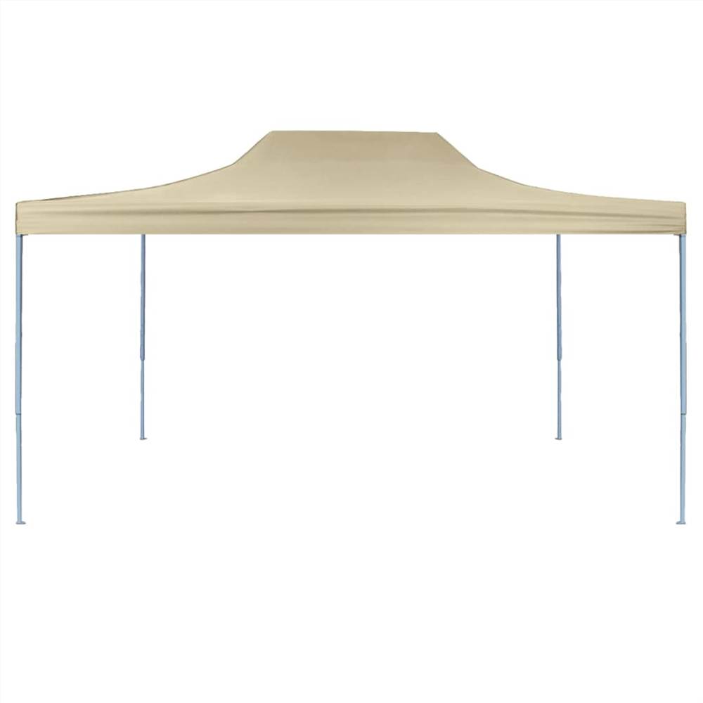 Professional Folding Party Tent 3x4 m Steel Cream