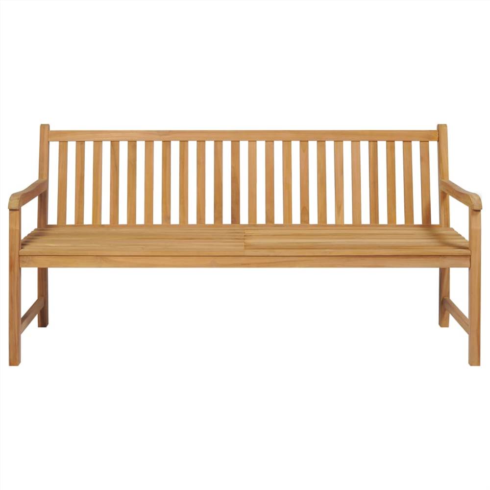 Garden Bench 175 cm Solid Teak Wood