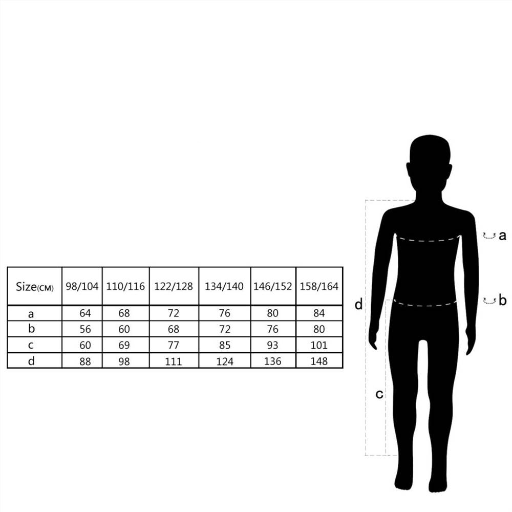 Kid's Overalls Size 122/128 Grey