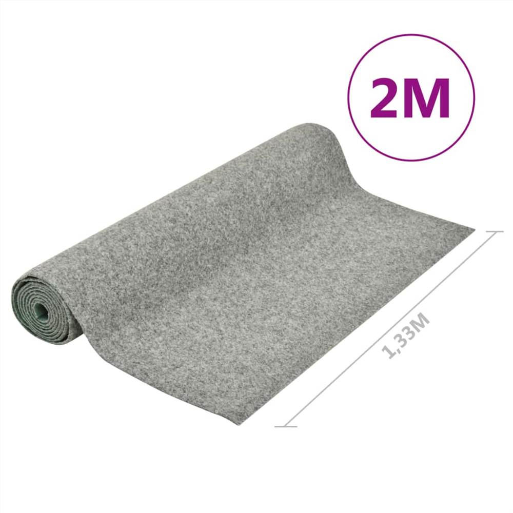 Artificial Grass with Studs 2x1.33 m Grey