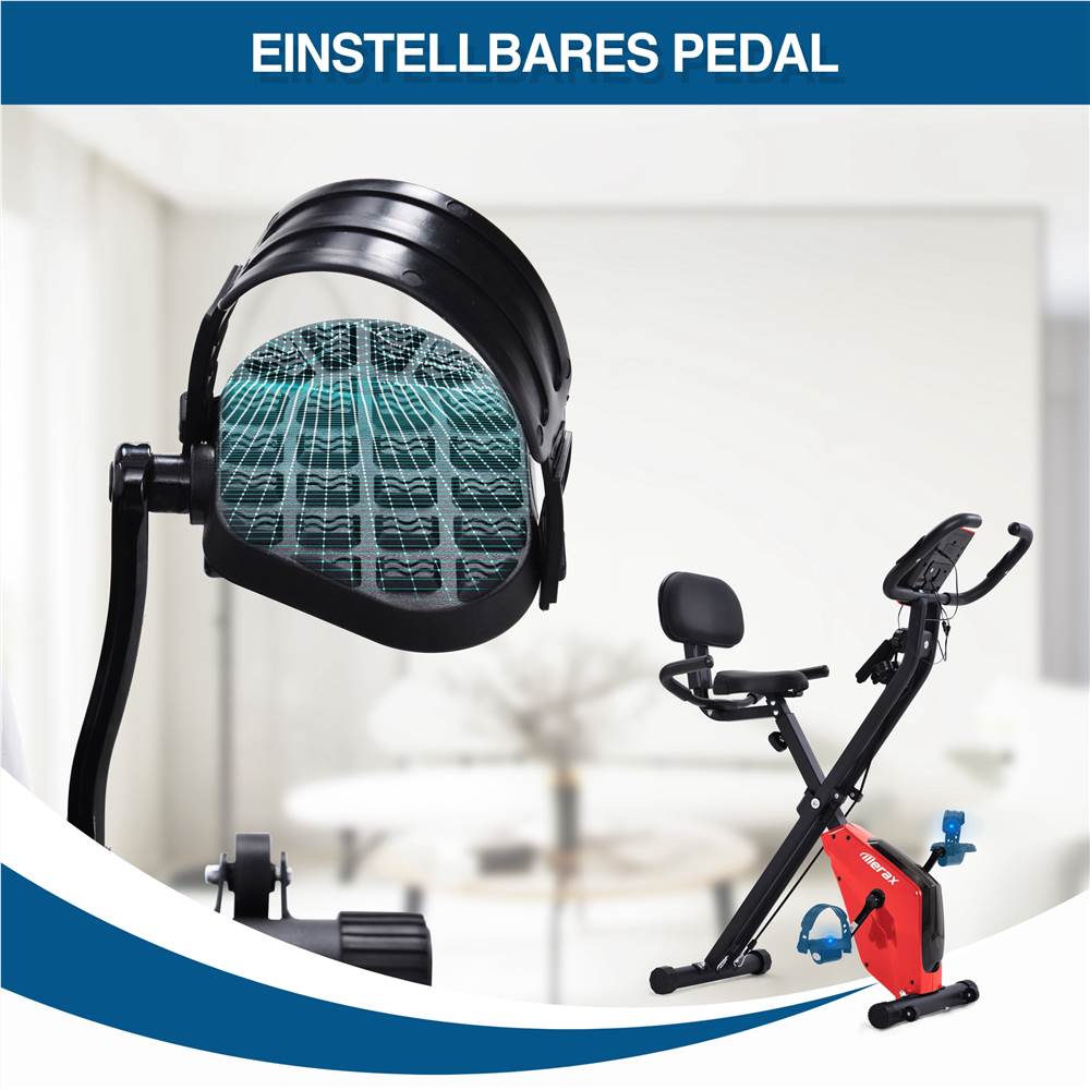 X-bike Exercise Bike with Pulse Sensors Red