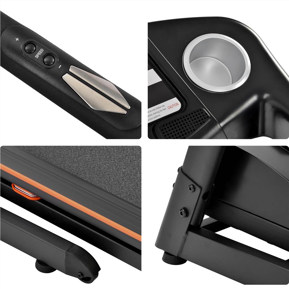 Folding Electric Treadmill With Incline Medium Running Machine ...