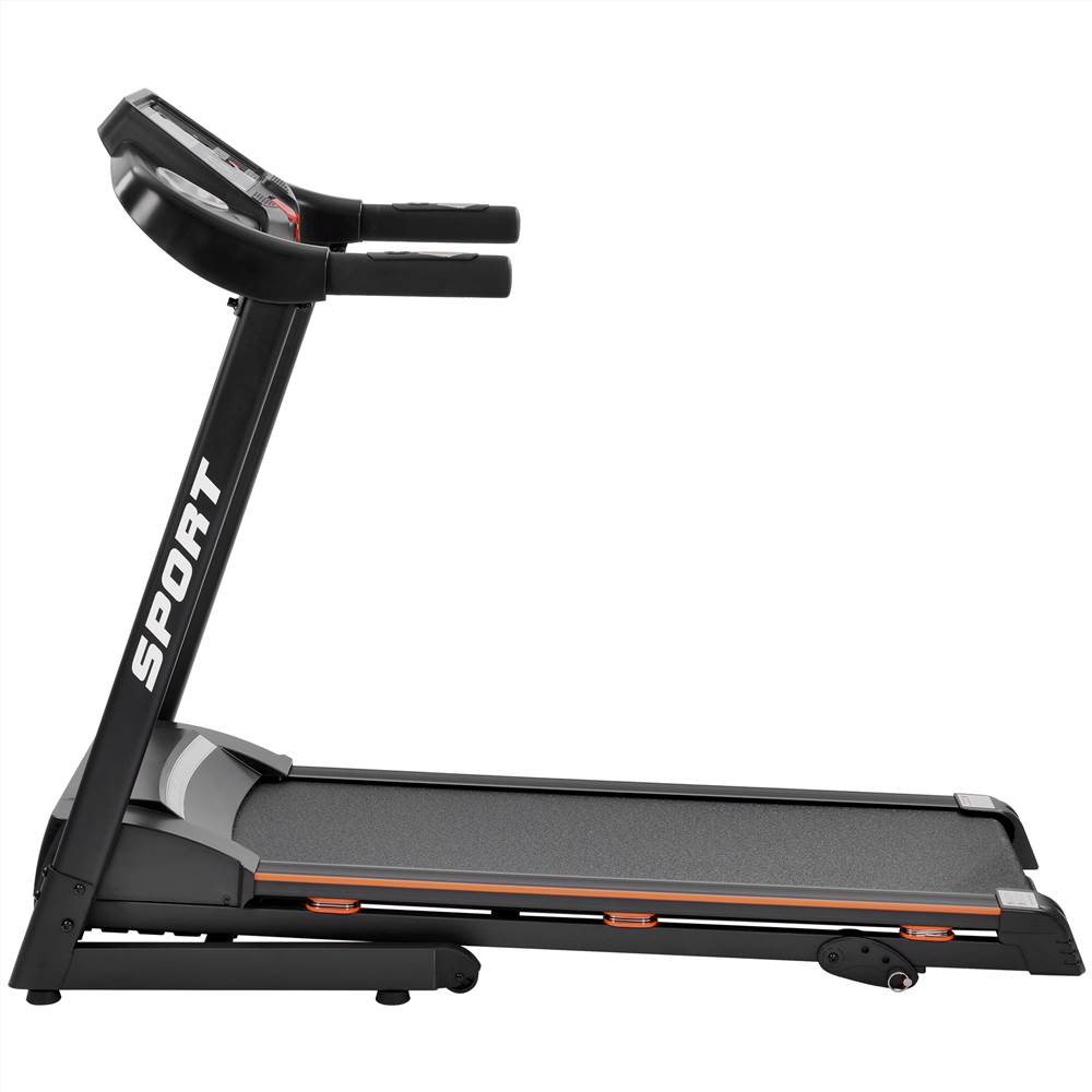 Folding Electric Treadmill With Incline Medium Running Machine ...