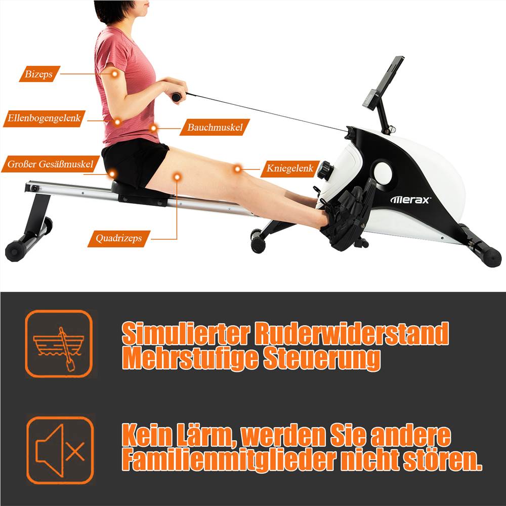 Magnetic Rowing Machine Indoor Folding Rowing Machine