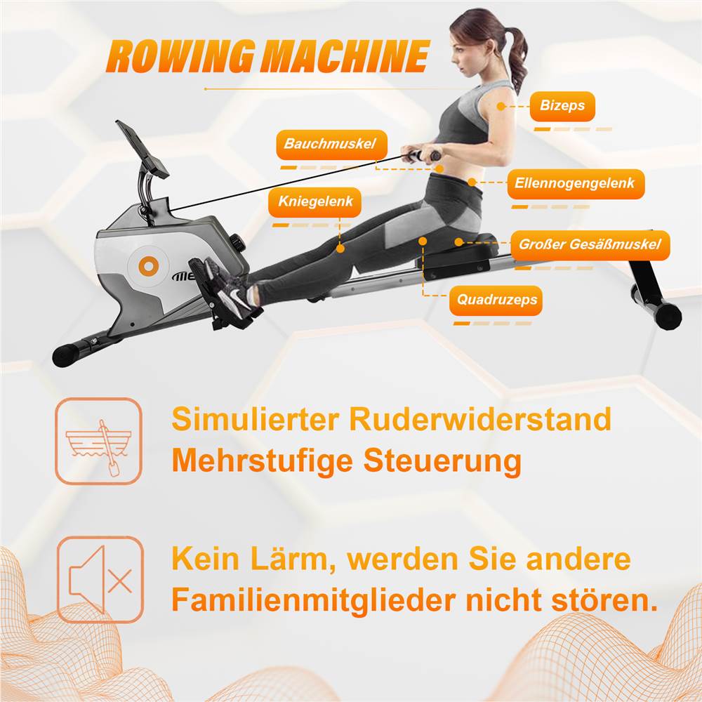Magnetic Rowing Machine Folding Rowing Machine