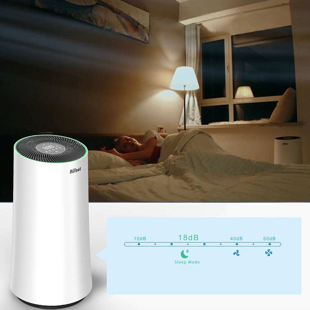 Aiibot A500 Air Purifier with LED Touch Screen White