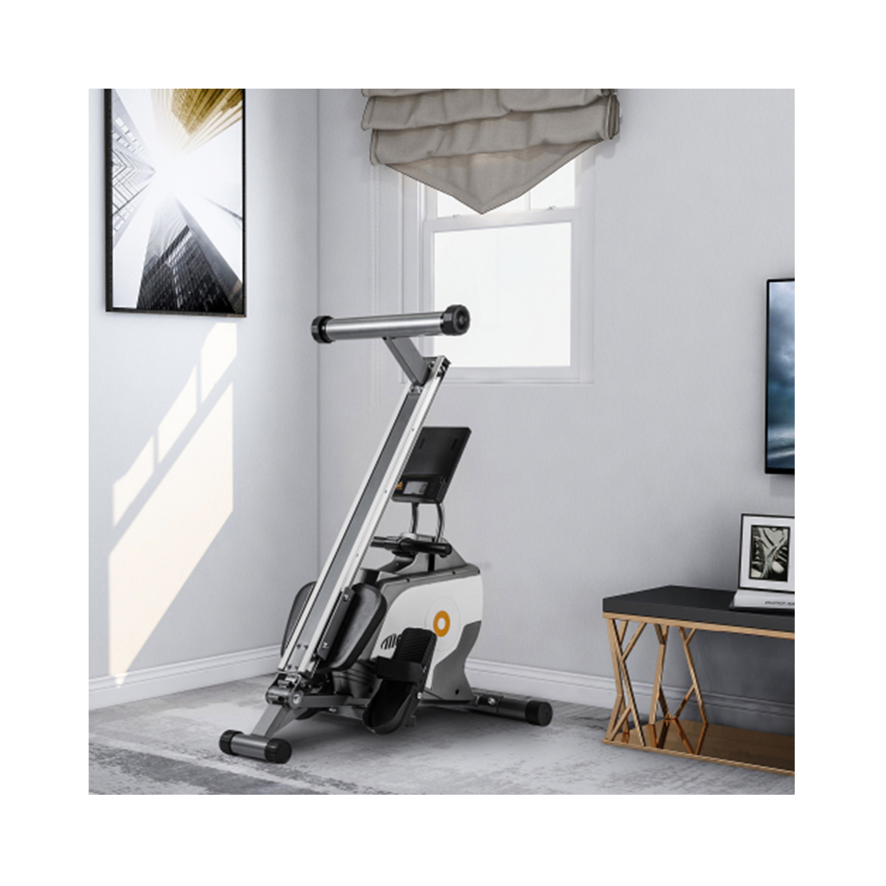 Merax Folding Rowing Machine with Magnetic Tension LED monitor
