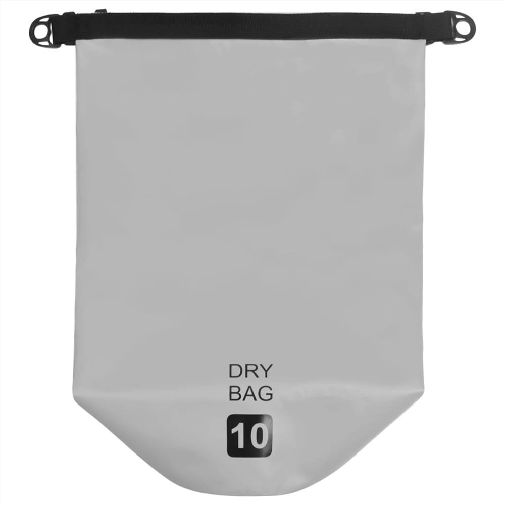 Dry Bag Grey 10 L PVC