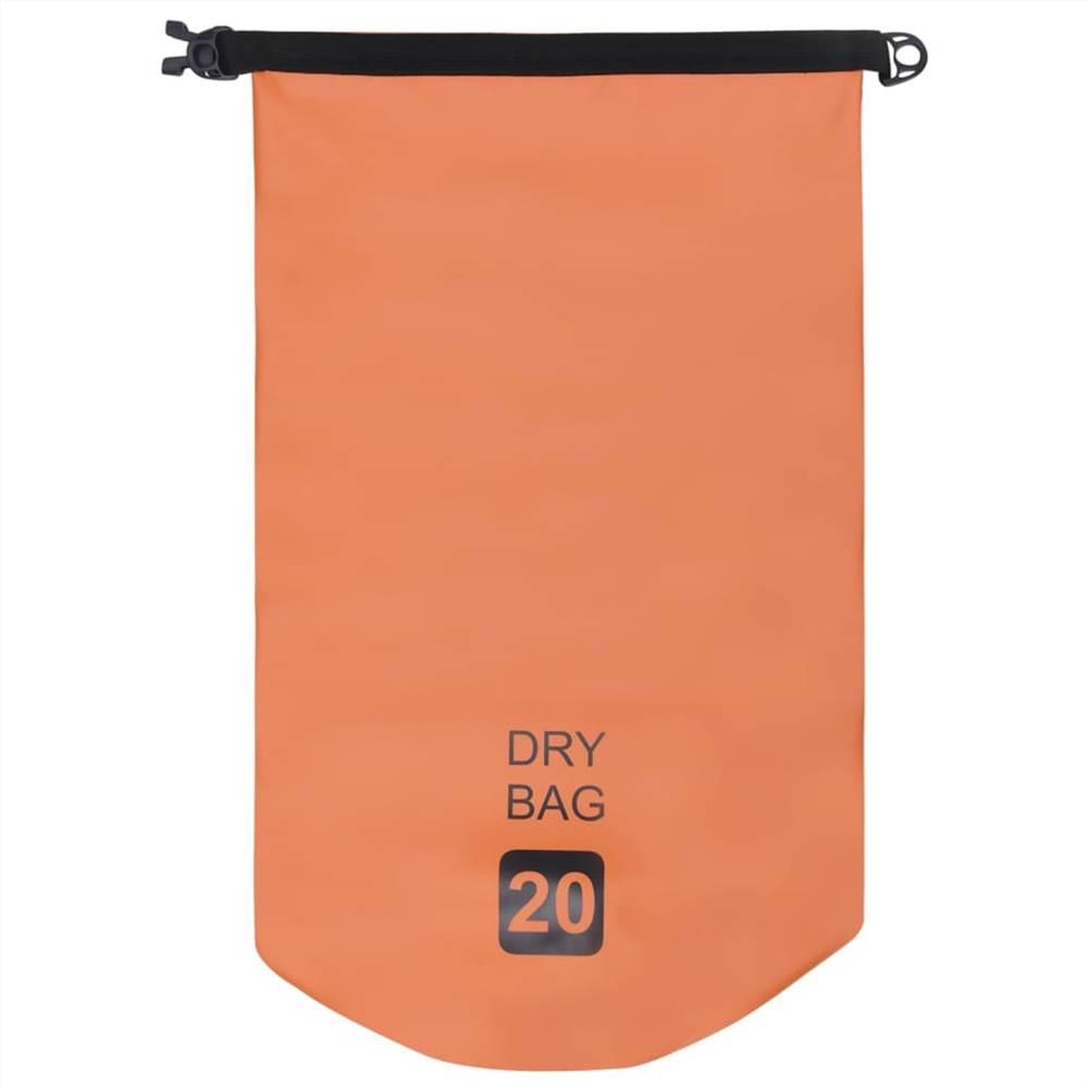Dry Bag Orange 20 L PVC
