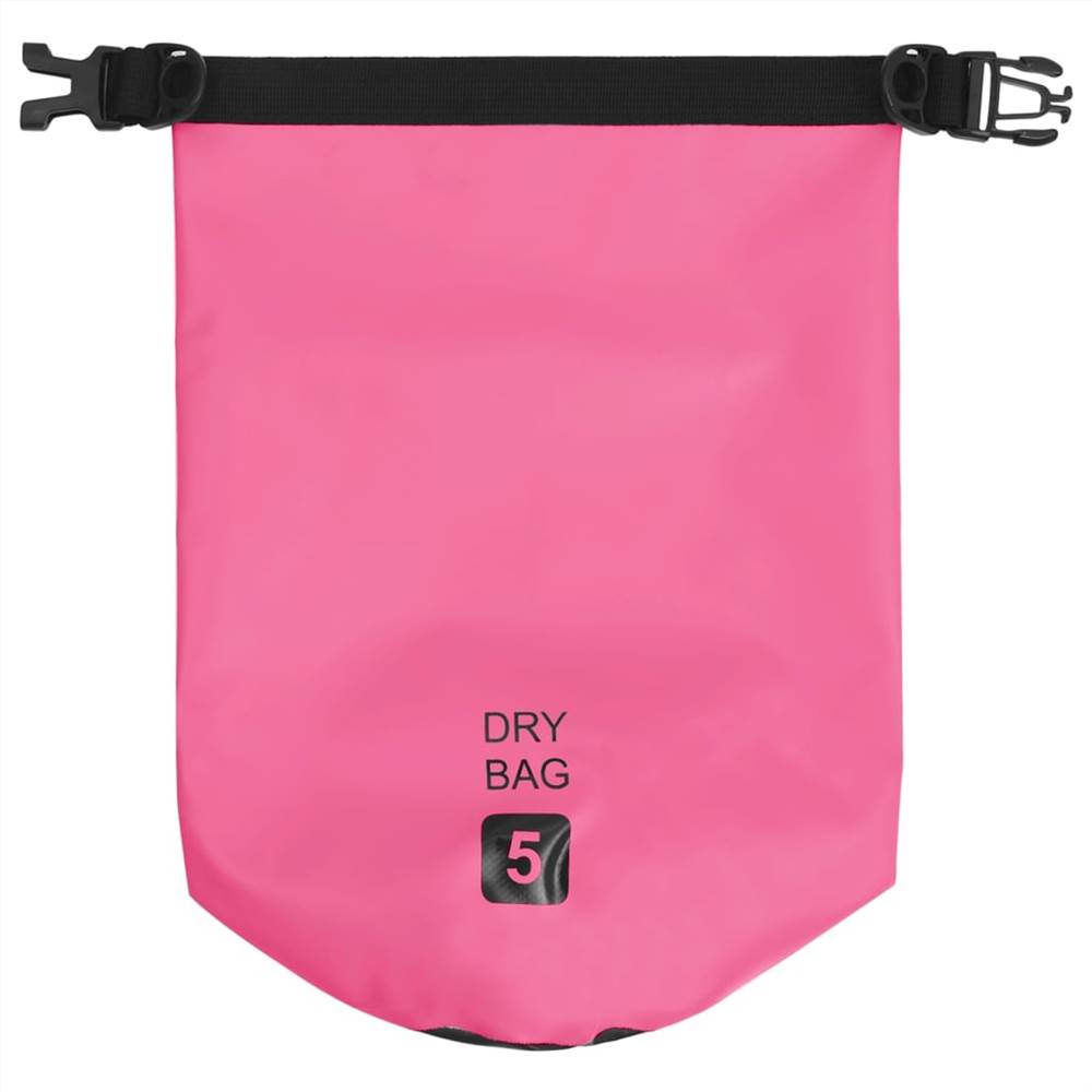 Dry Bag Pink 5 L PVC