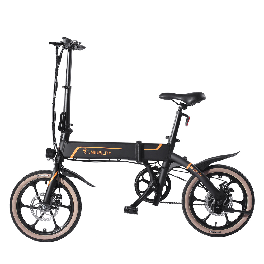 Niubility B16 Electric Mopod Folding Bike 350W Motor 10.4Ah Black