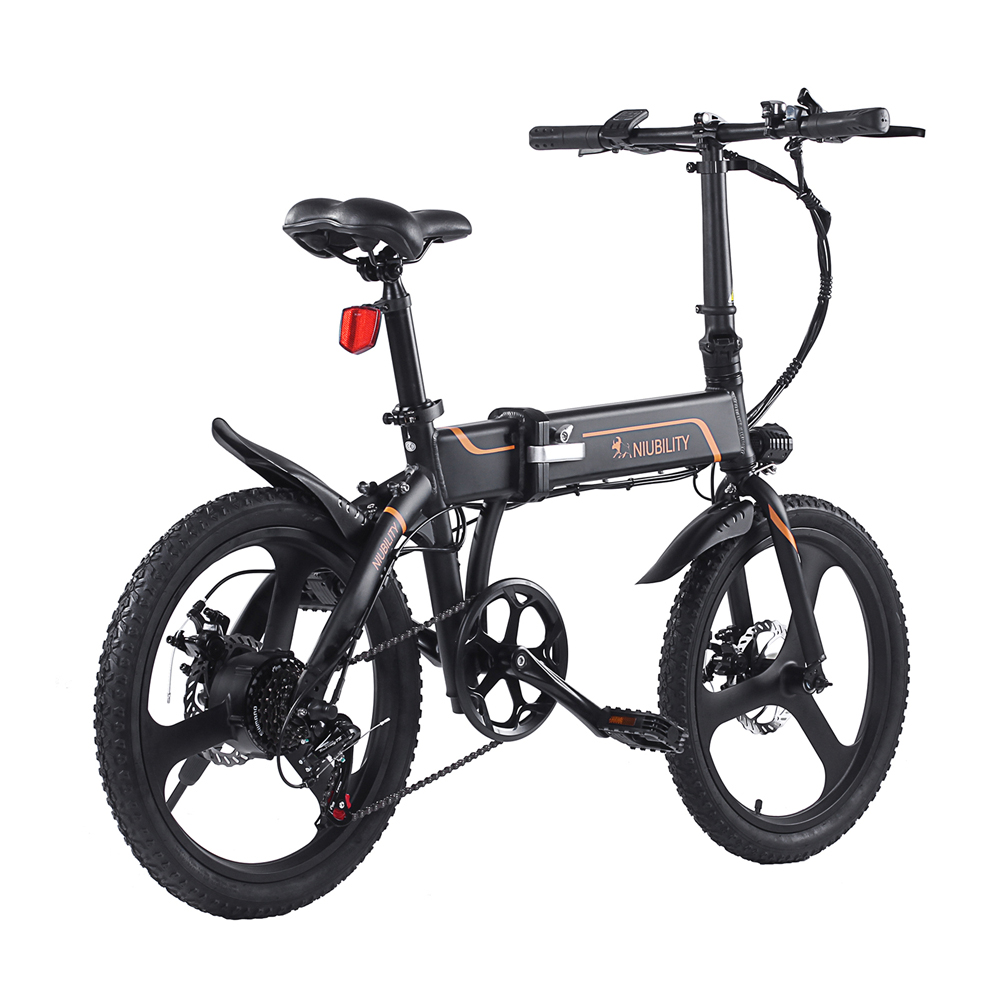 Niubility B20 Electric Mopod Folding Bike 350W Motor 10.4Ah Black