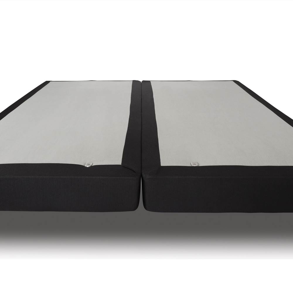 InMotion S86 Queen-Size Adjustable Split Bed Frame Base Black