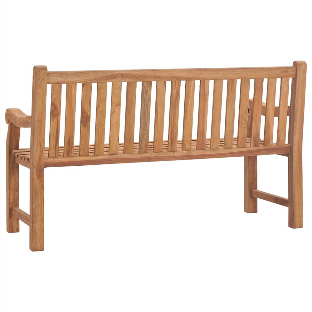 Garden Bench 150 cm Solid Teak Wood