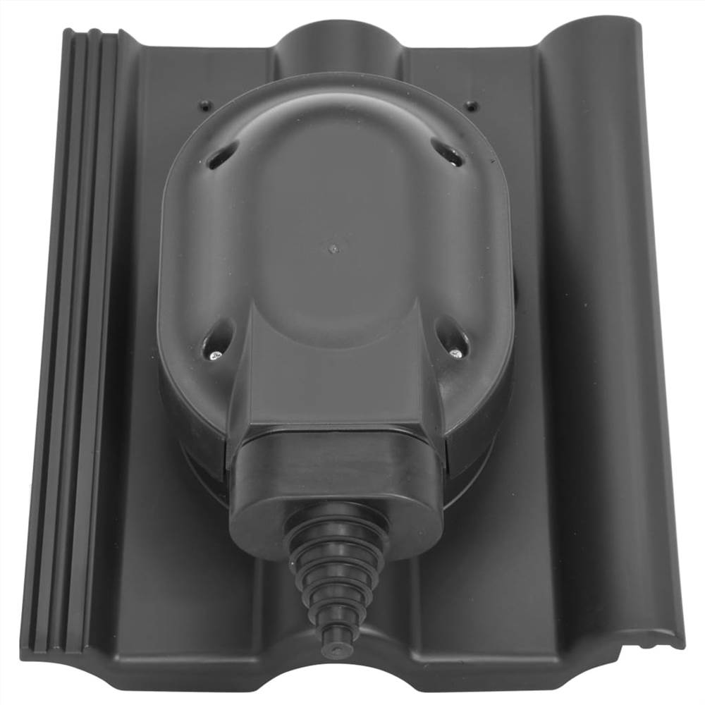 Solar Pass-through for Frankfurt Roof Tile Anthracite