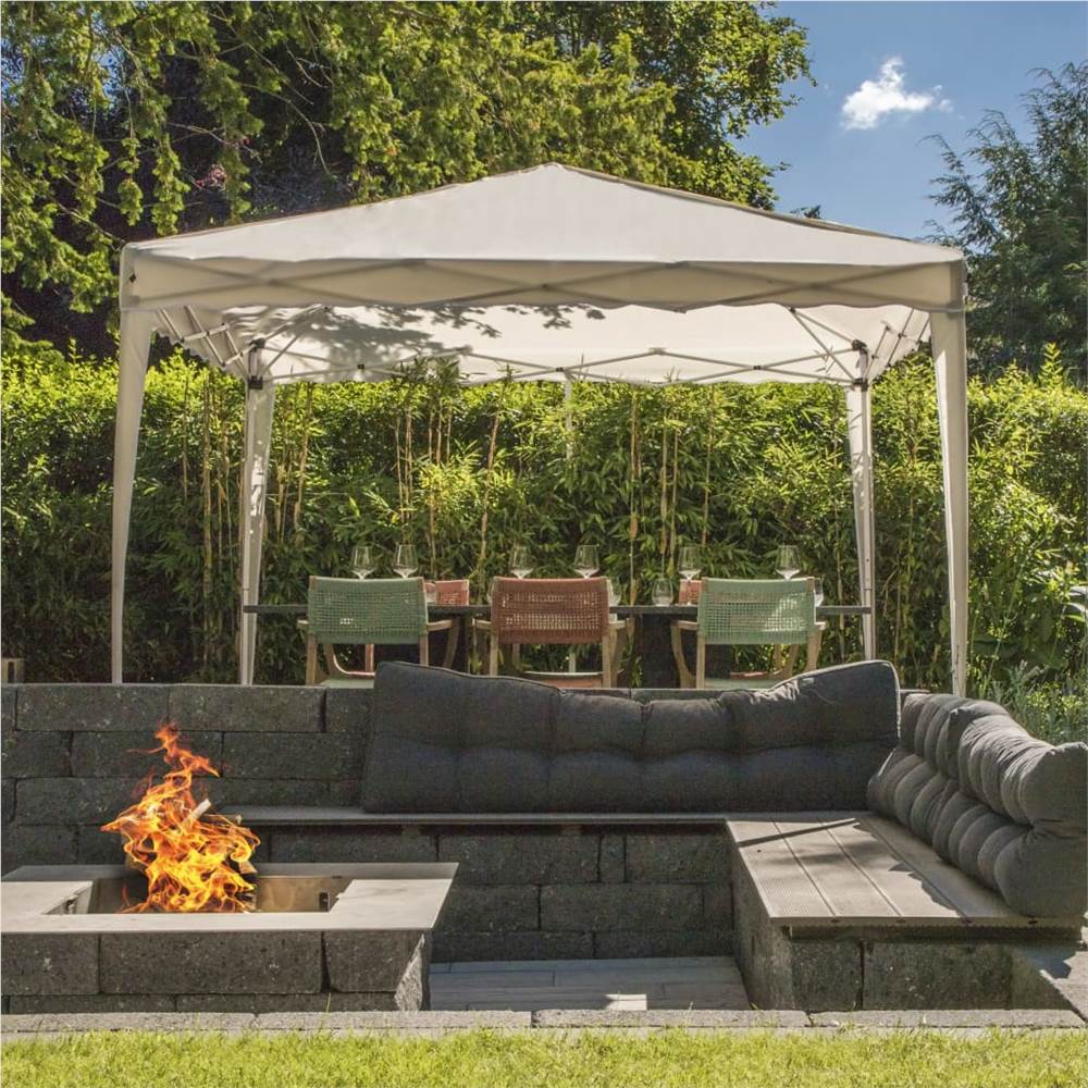 HI Foldable Pavilion 3x3 m Beige