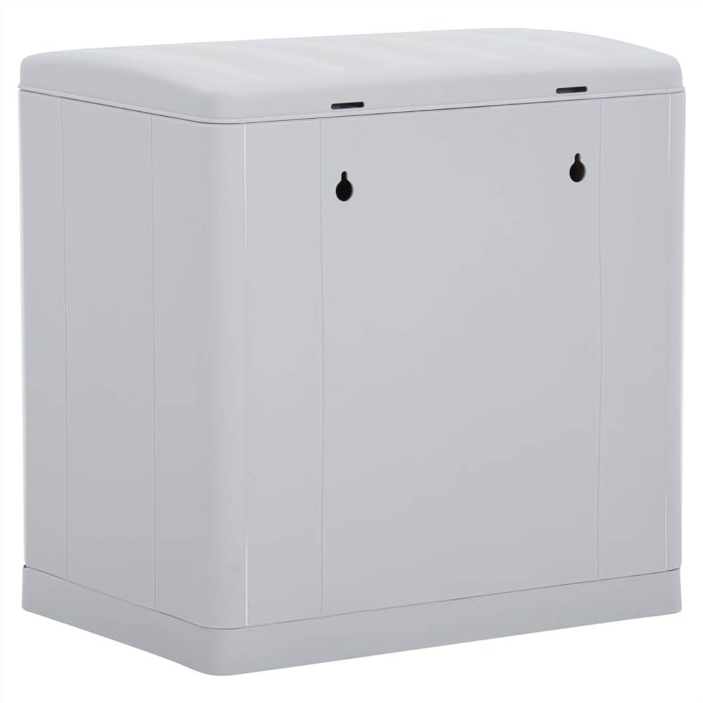 Waste Separation Bin White 20 L 40x30x40 cm
