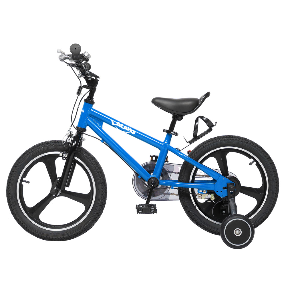 Kids Bike with Training Wheels 16inch Blue