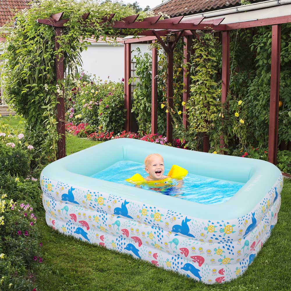 Inflatable Swim Pool Size L for Kids