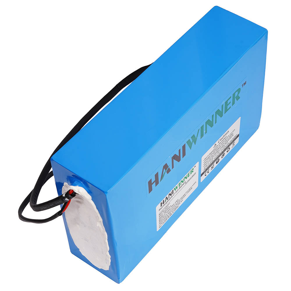 HANIWINNER HA201 Electric Bike Rechargeable Lithium Battery Blue