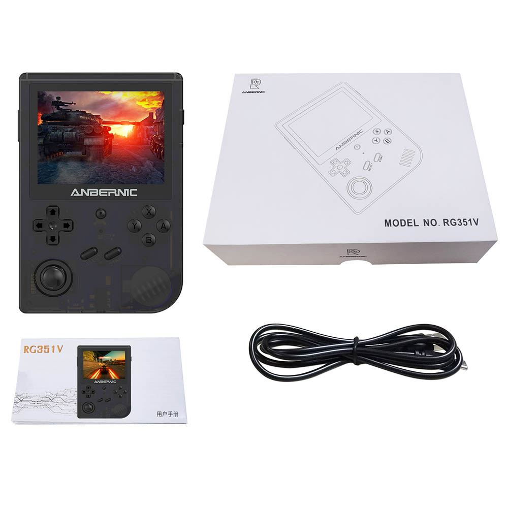 ANBERNIC RG351V 128GB Handheld Game Console Black | Poland