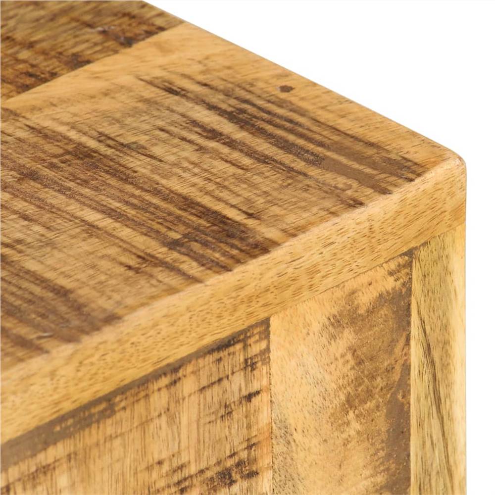 Side Tables 2 pcs Solid Mango Wood