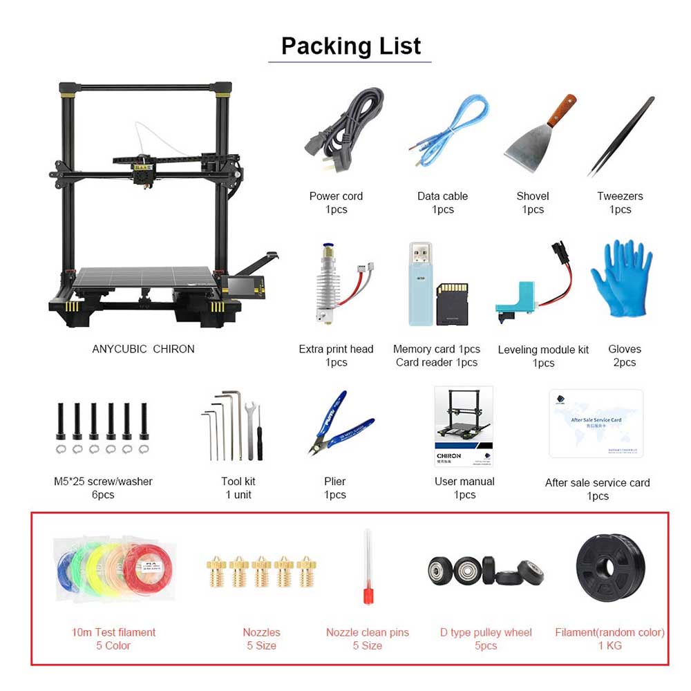Anycubic Chiron 3D Printer