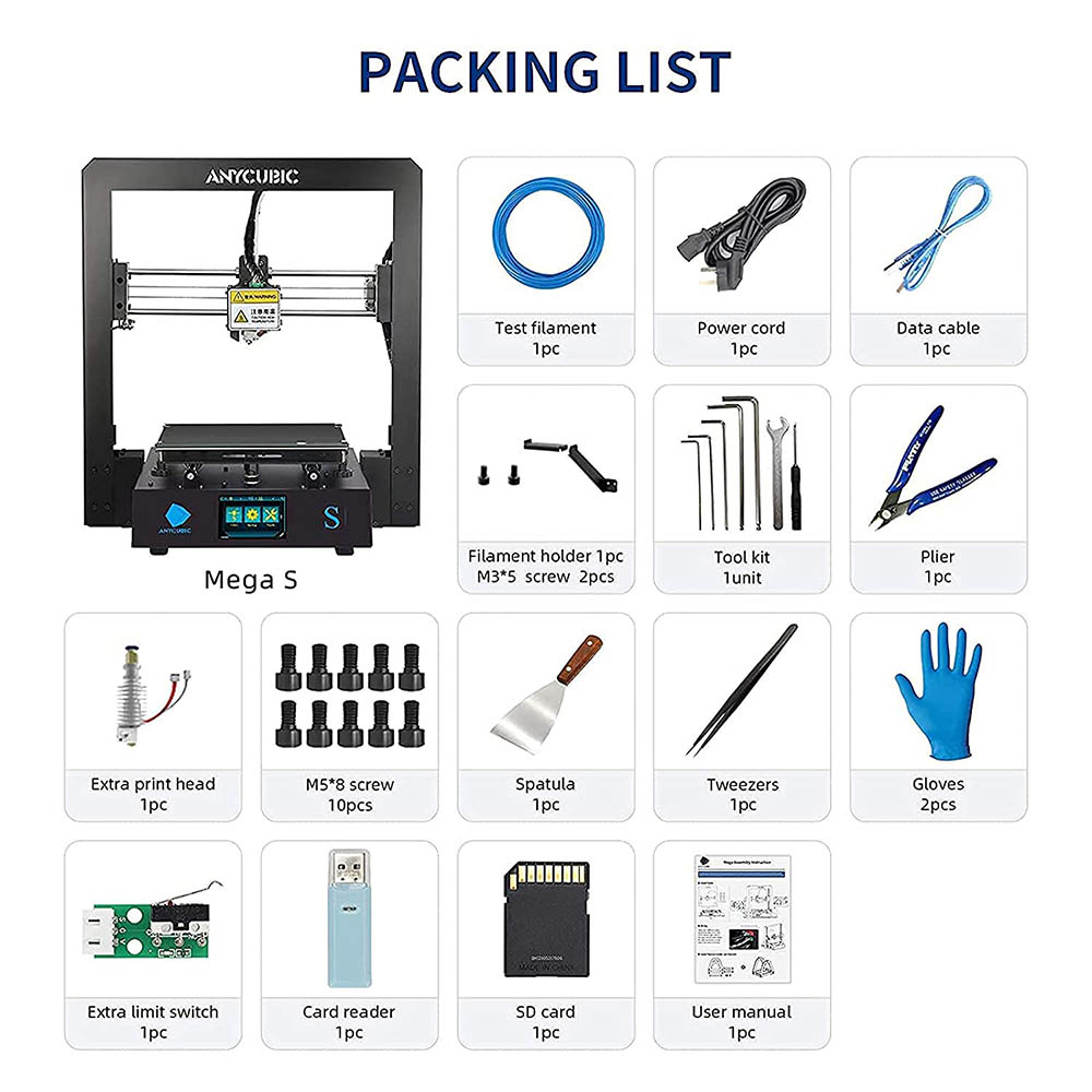 Anycubic Mega S 3D Printer