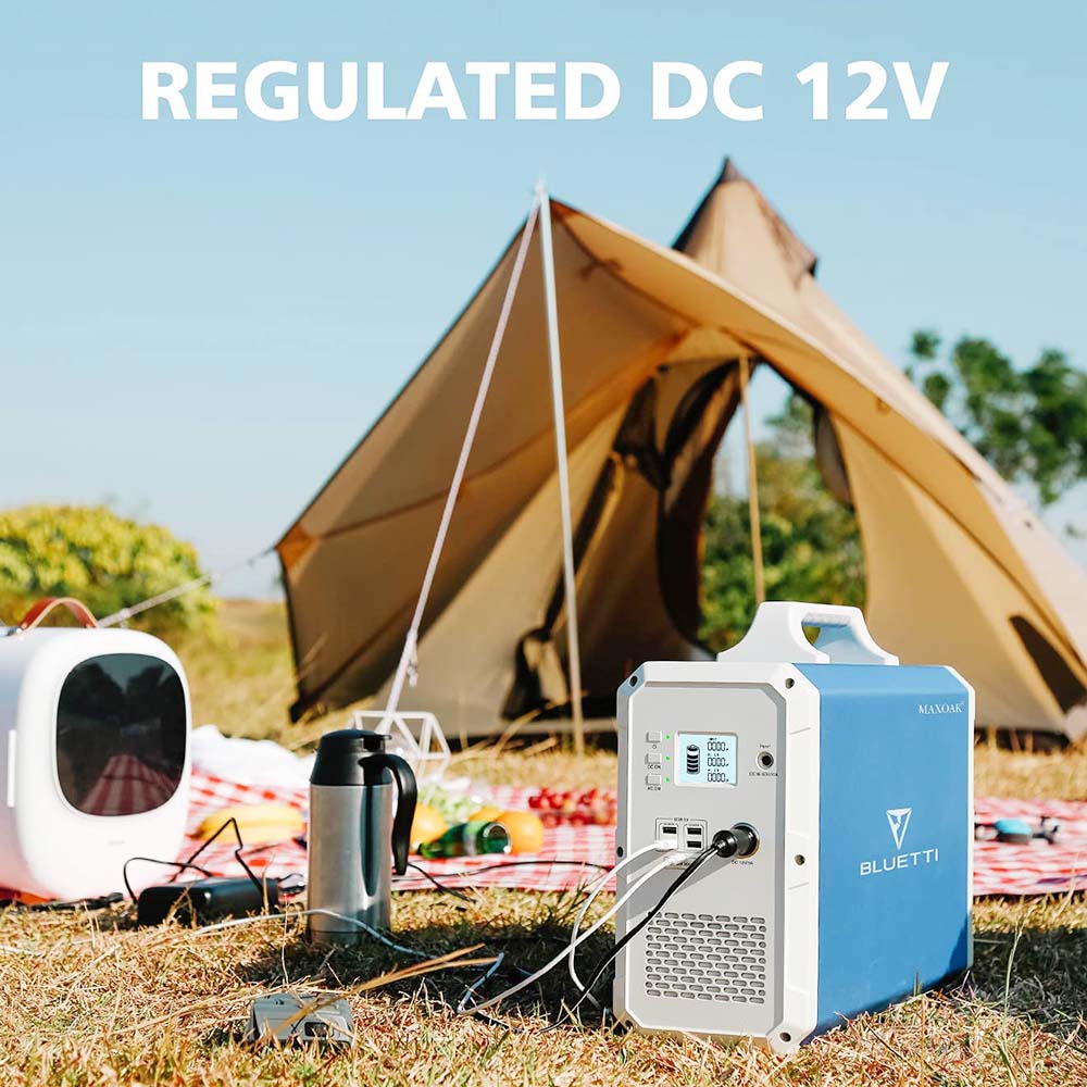 BLUETTI EB150 Portable Power Station 1500Wh AC110V/1000W Blue