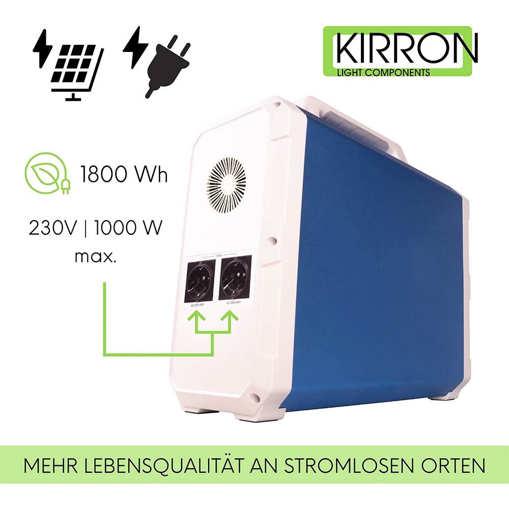 BLUETTI EB180 Powerstation NiMnCo Bluetti Poweroak I Portable Battery