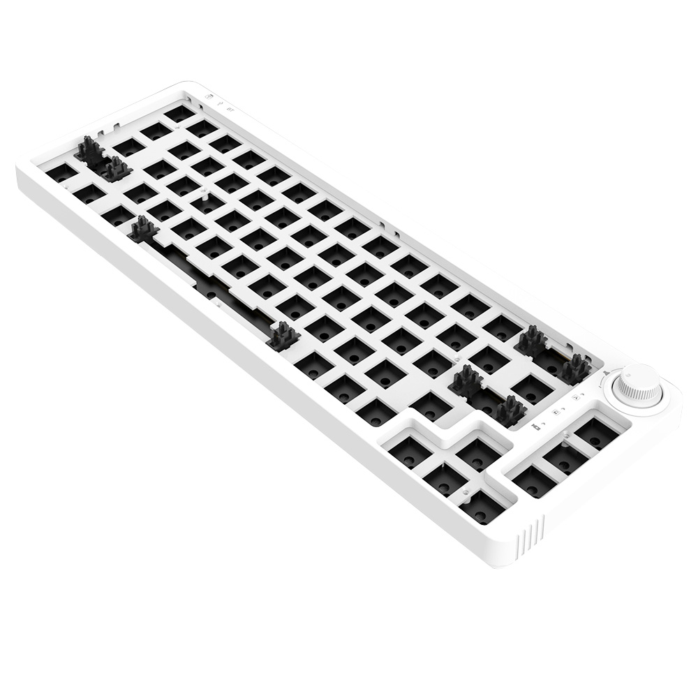 Homoo KF068 68keys Gaming Mechanical Keyboard Customized Kit White