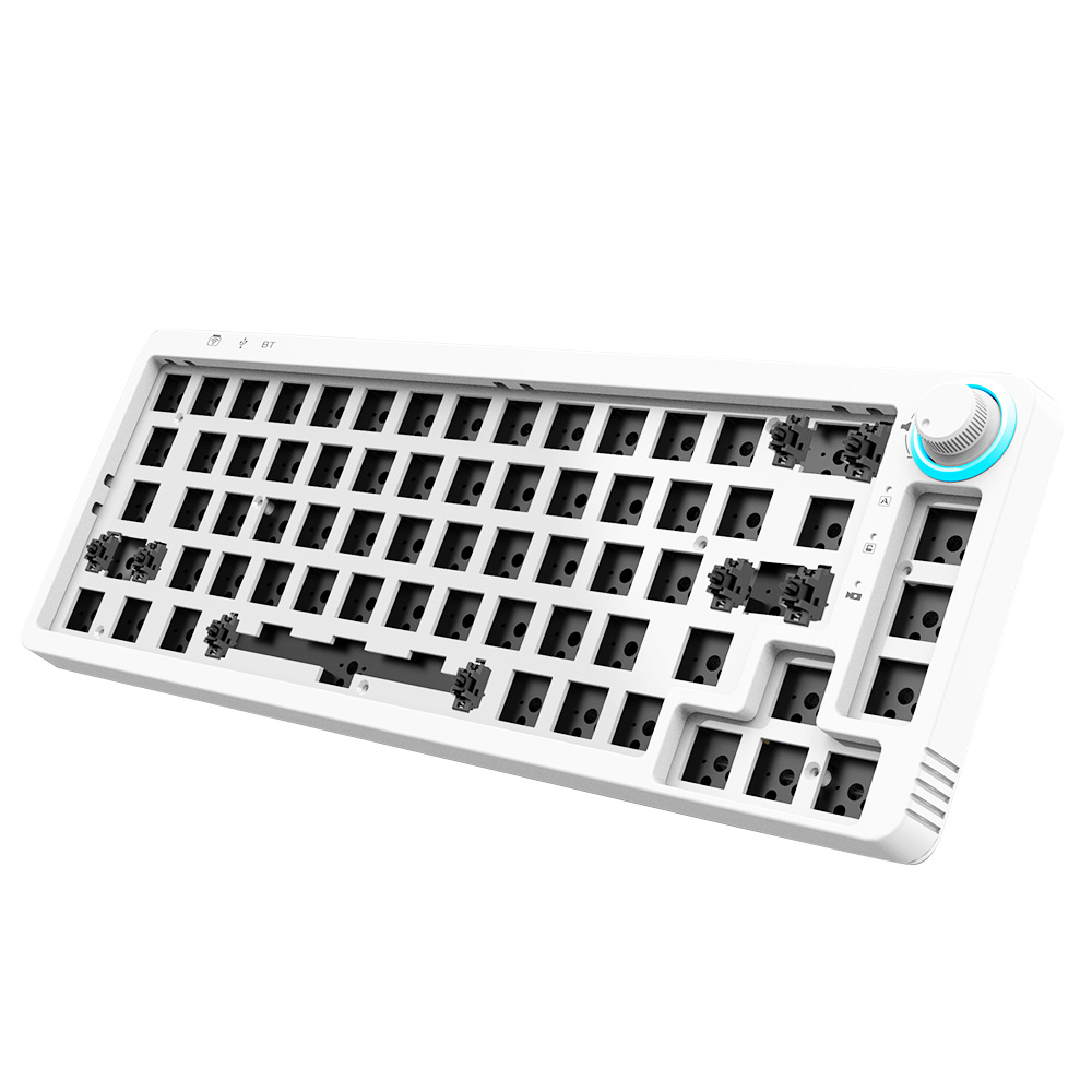 Homoo KF068 68keys Gaming Mechanical Keyboard Customized Kit White