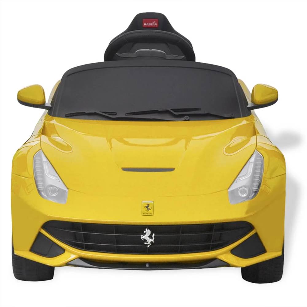 Ride-on Car Ferrari F12 Yellow 6 V with Remote Control