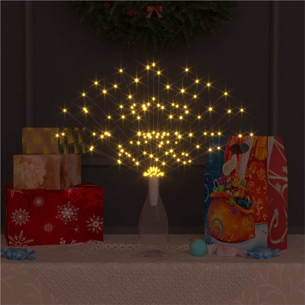 Outdoor Christmas Firework Light Warm White 50cm 140 LEDs