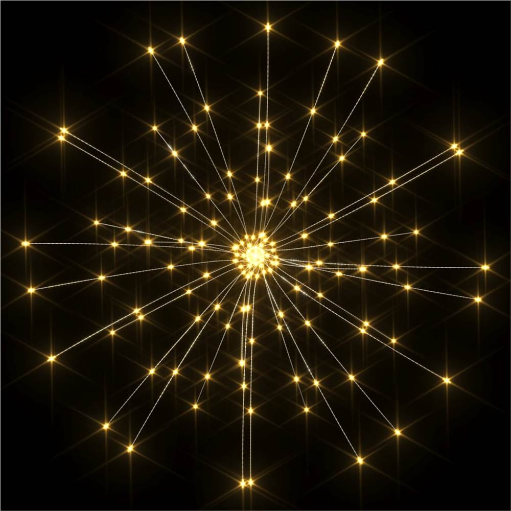 Outdoor Christmas Firework Light Warm White 50cm 140 LEDs