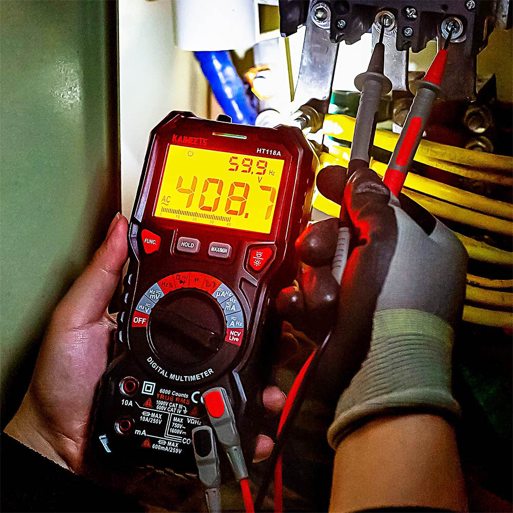KAIWEETS Digital Multimeter TRMS 6000 Counts | Europe