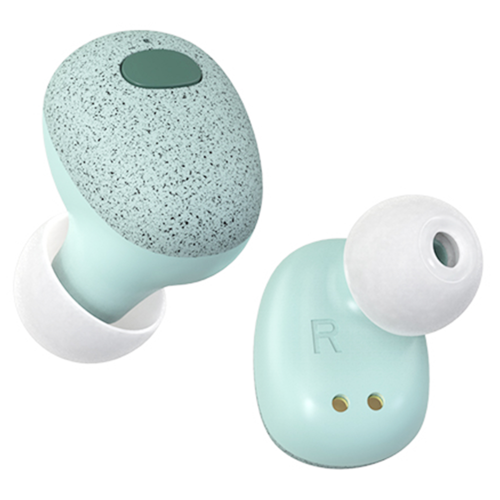 TWS-T2S Bluetooth 5.0 Wireless Earbuds Green
