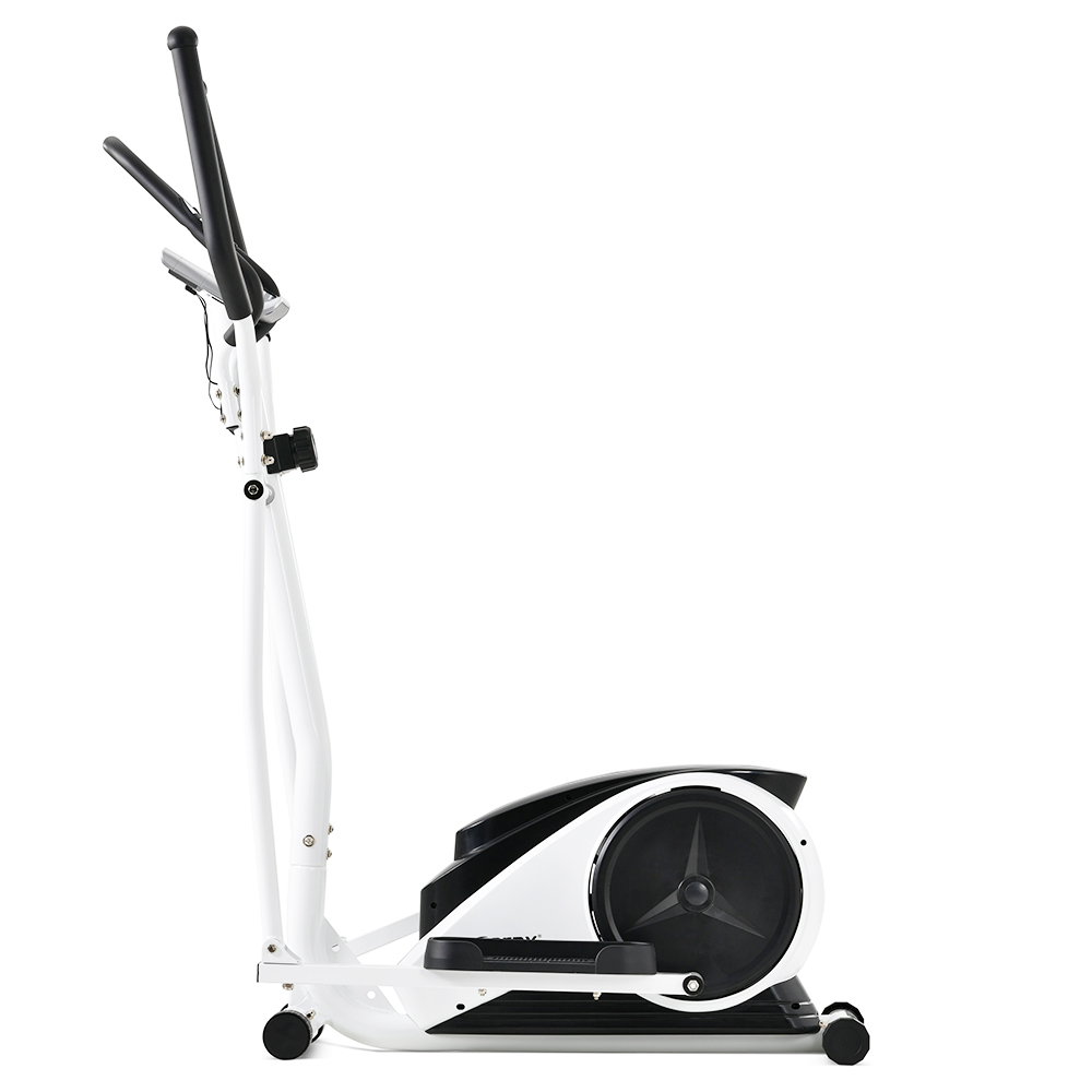 Indoor Ergonomic Exercise Bike Elliptical Machine White