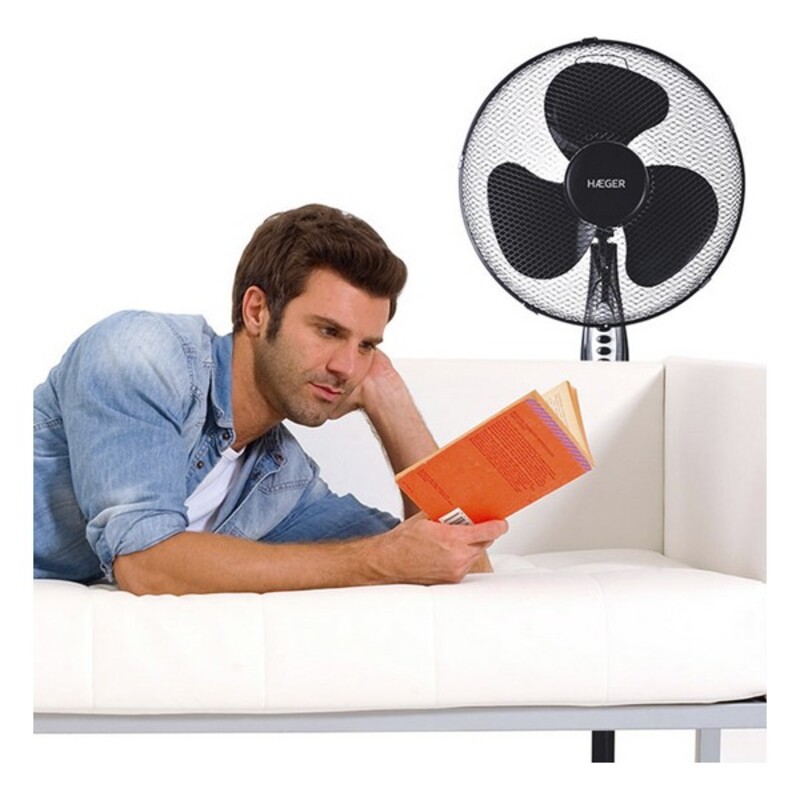 45W Summer Cooling Floor-Standing Electric Fan | Europe