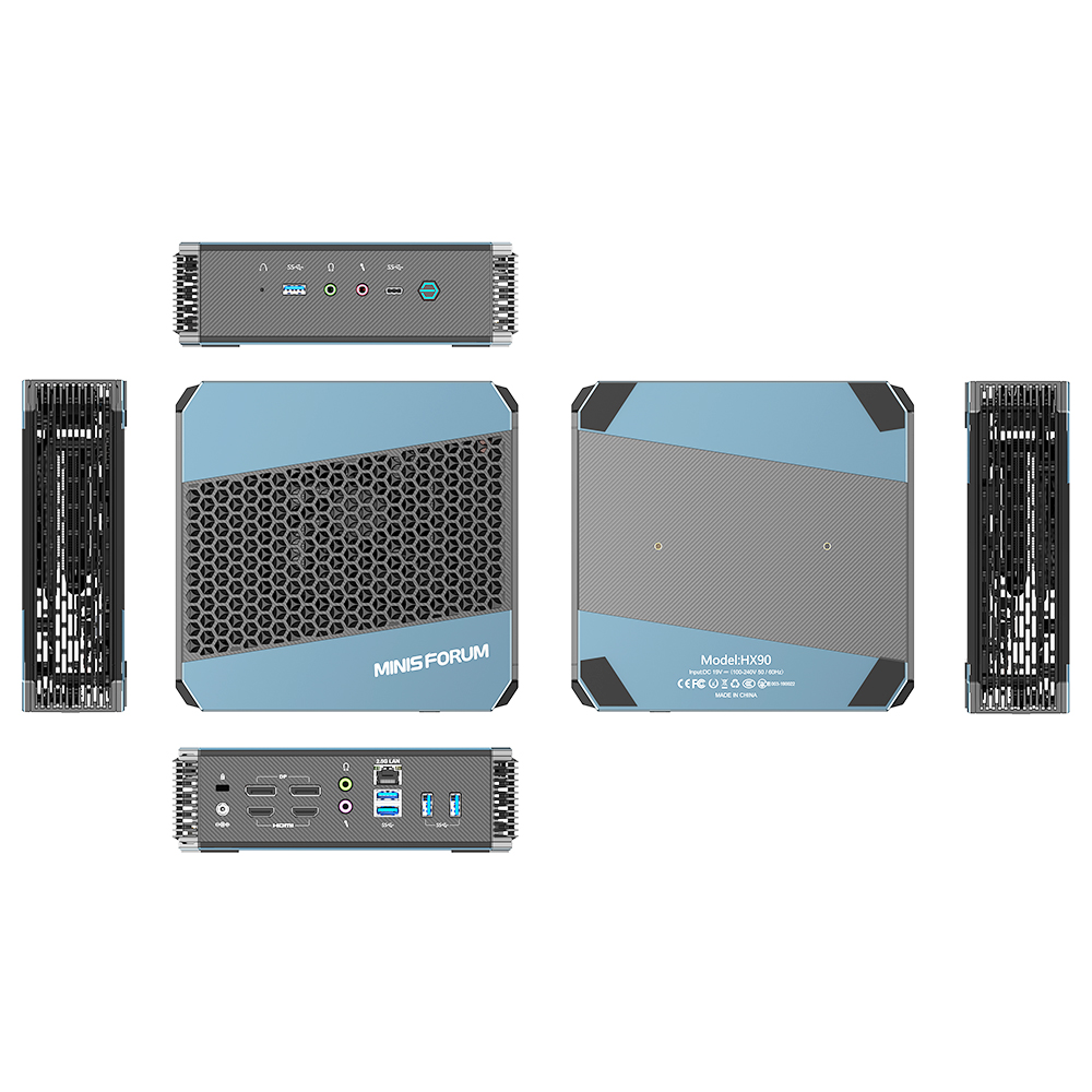 MINISFORUM HX90 Mini PC 32GB RAM 512GB SSD