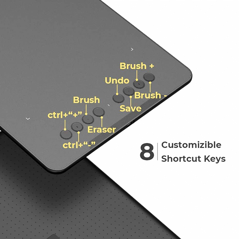 XP-PEN Deco 01 V2 Graphic Tablet with 10 Inch Work Surface Black