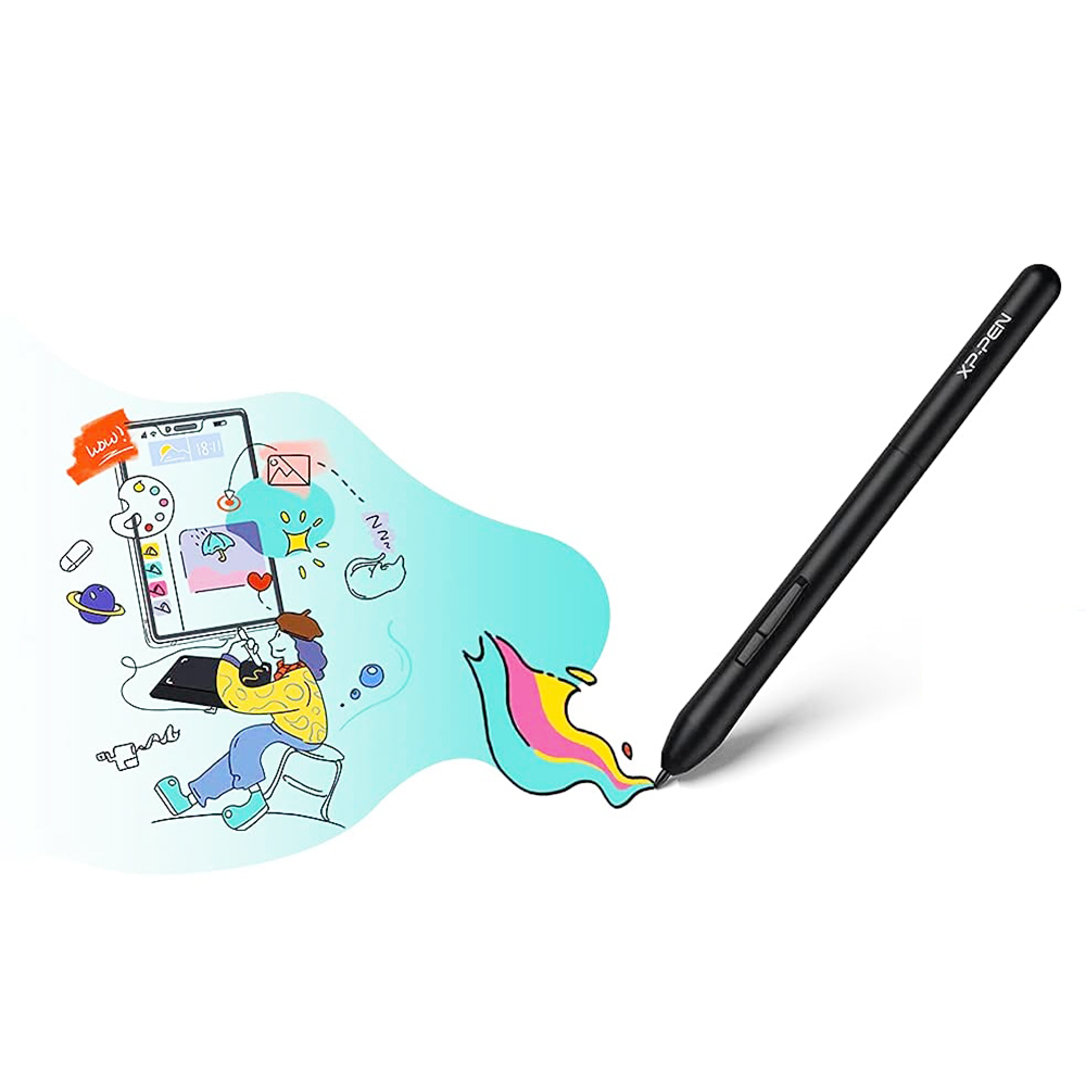XP-PEN Deco Fun XS Graphic Tablet for OSU Drawing Black