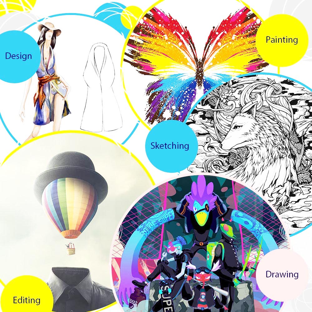 XP-PEN Artist 22 Pro Graphic Tablet with 21.5 Inch Display Black