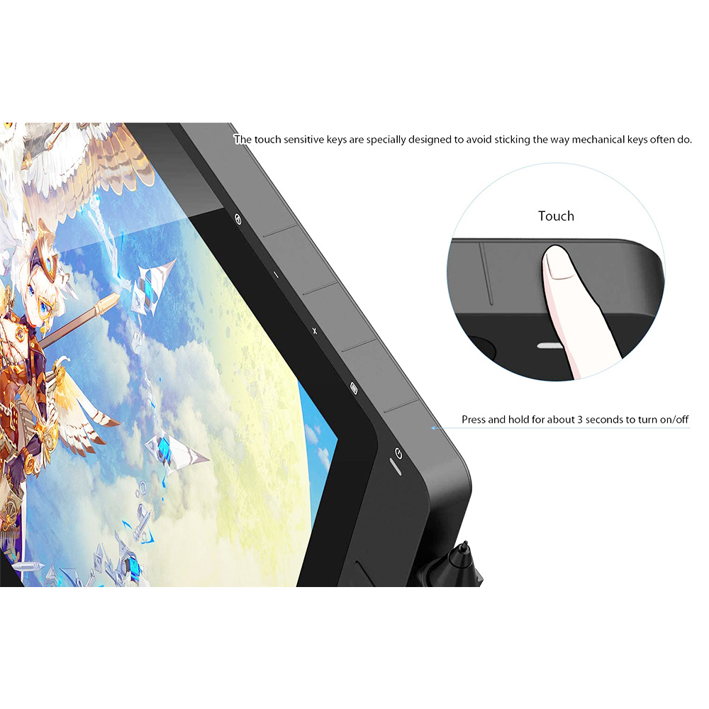 XP-PEN Artist 22R Pro Graphic Tablet with 21.5 Inch FHD Display Black