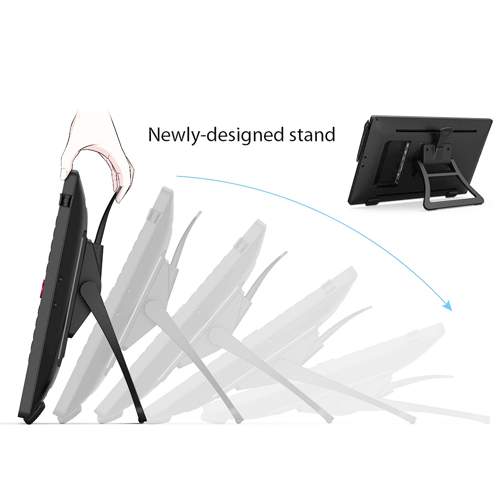 XP-PEN Artist 22R Pro Graphic Tablet with 21.5 Inch FHD Display Black