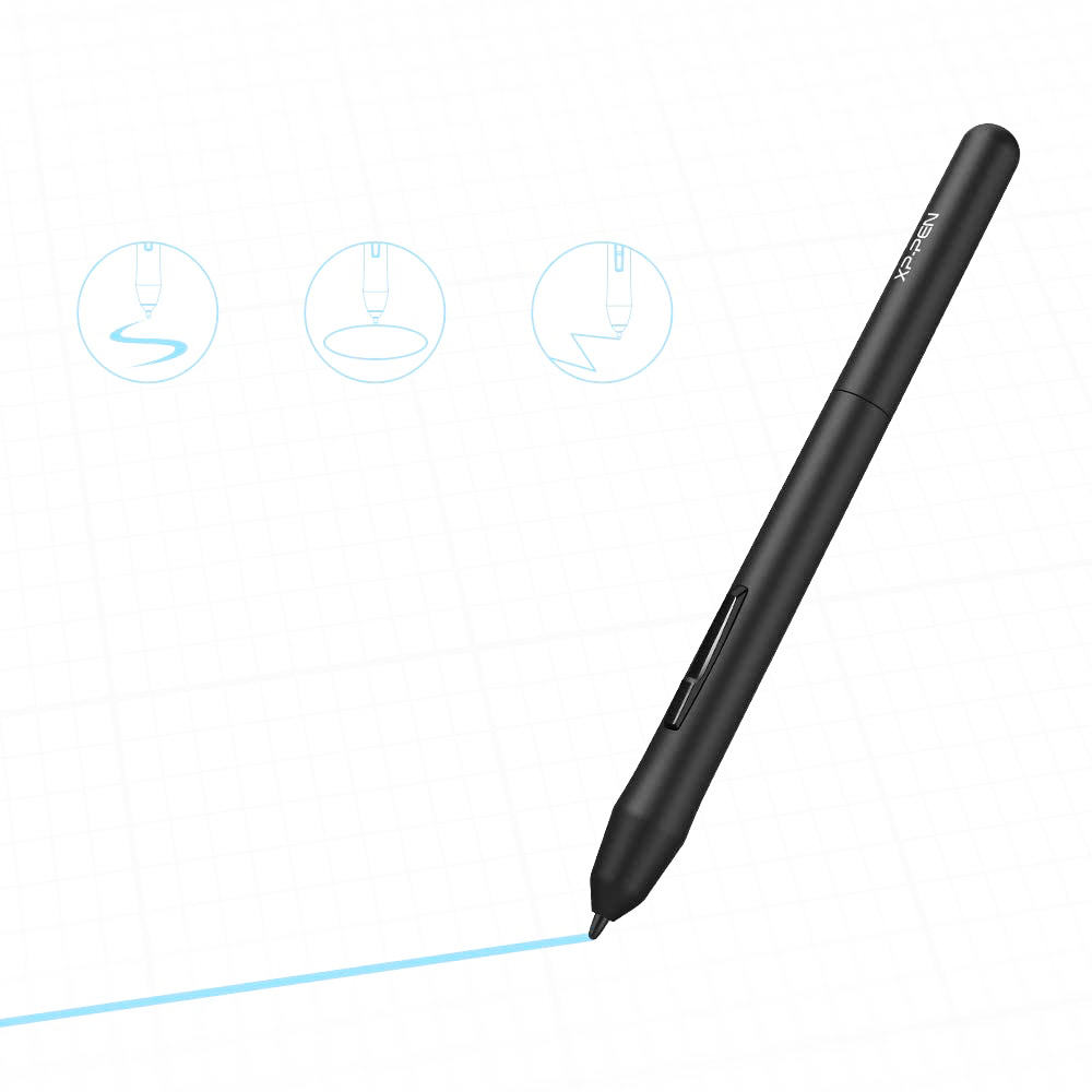 Tableta gráfica XP-PEN Star 03 V2 con superficie de trabajo de 10 x 6 ...