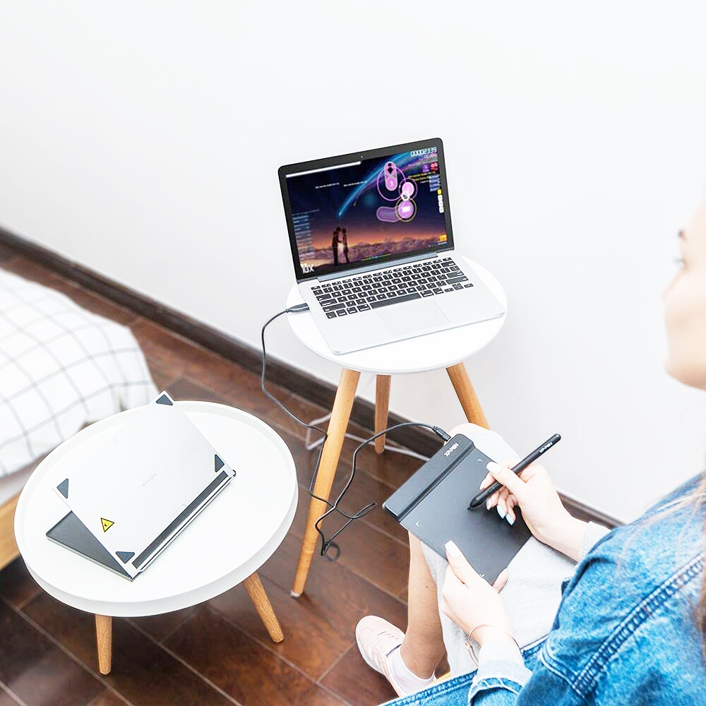 XP-Pen Star G640 Graphic Tablet with 6 x 4 Inch Work Surface Black