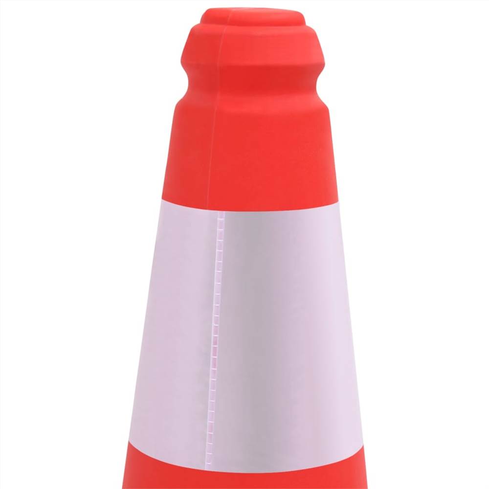 Reflective Traffic Cones with Heavy Bases 4 pcs 50 cm
