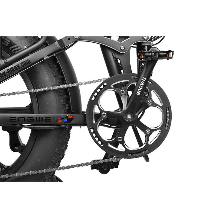 ENGWE ENGINE Pro Folding Electric Bicycle 750W 48V 12.8Ah Black