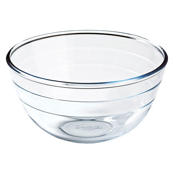 Cuisine Transparent Glass Mixing Bowl | Europe